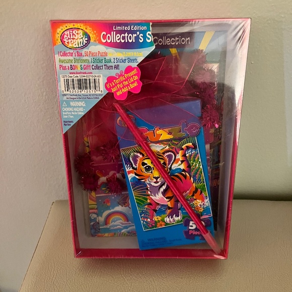 Lisa Frank | Other | Lisa Frank Vintage Limited Edition Collectors Set ...